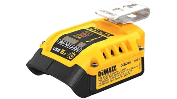 DeWALT DCB094 USB-C対応アダプタ、充電式工具を一変させるゲームチェンジャーの一角 ｜ VOLTECHNO