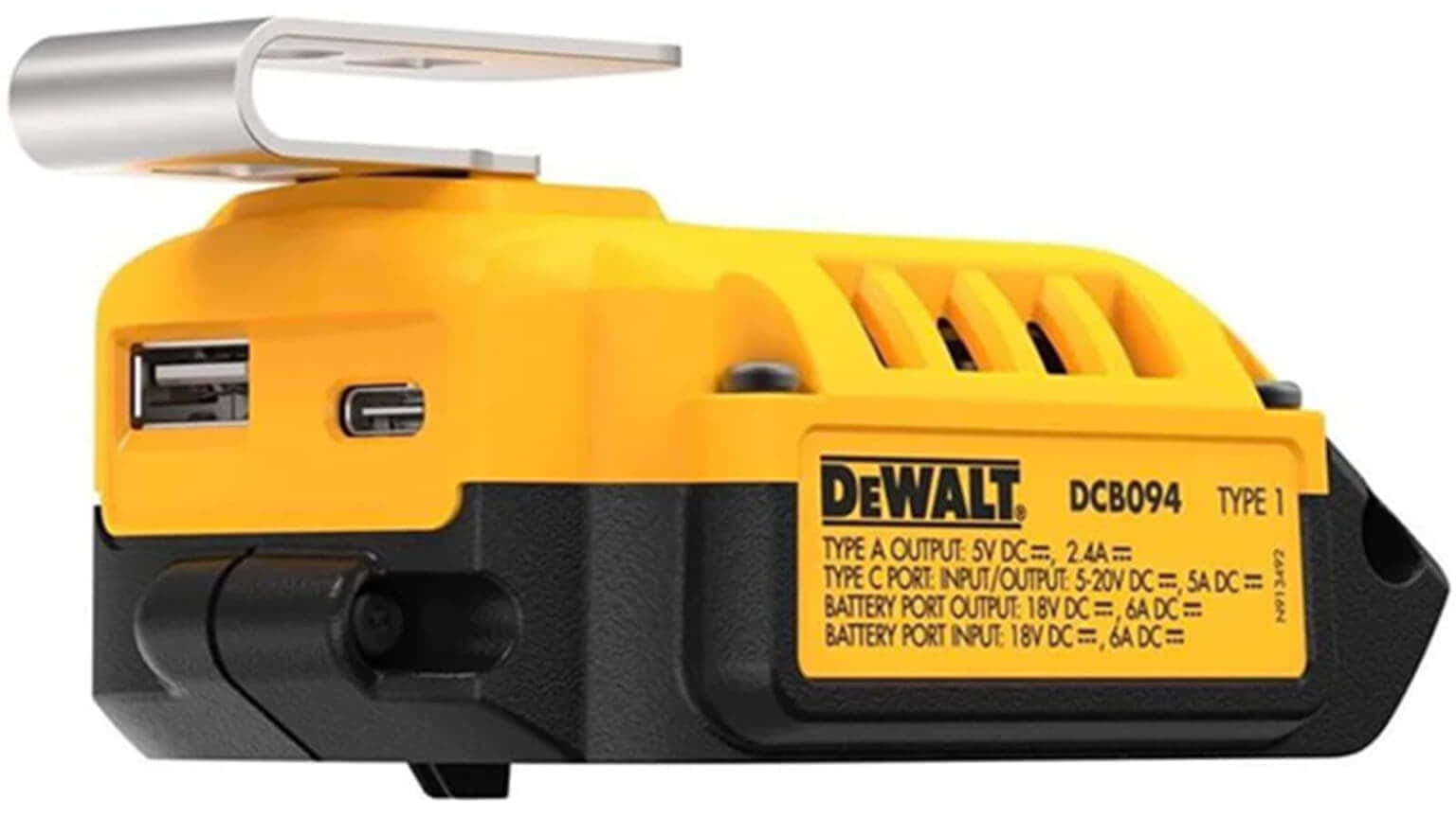 DeWALT DCB094 USB-C対応アダプタ、充電式工具を一変させるゲームチェンジャーの一角 ｜ VOLTECHNO