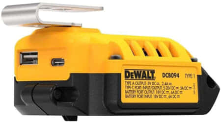 DeWALT DCB094 USB-C対応アダプタ、充電式工具を一変させるゲームチェンジャーの一角 ｜ VOLTECHNO