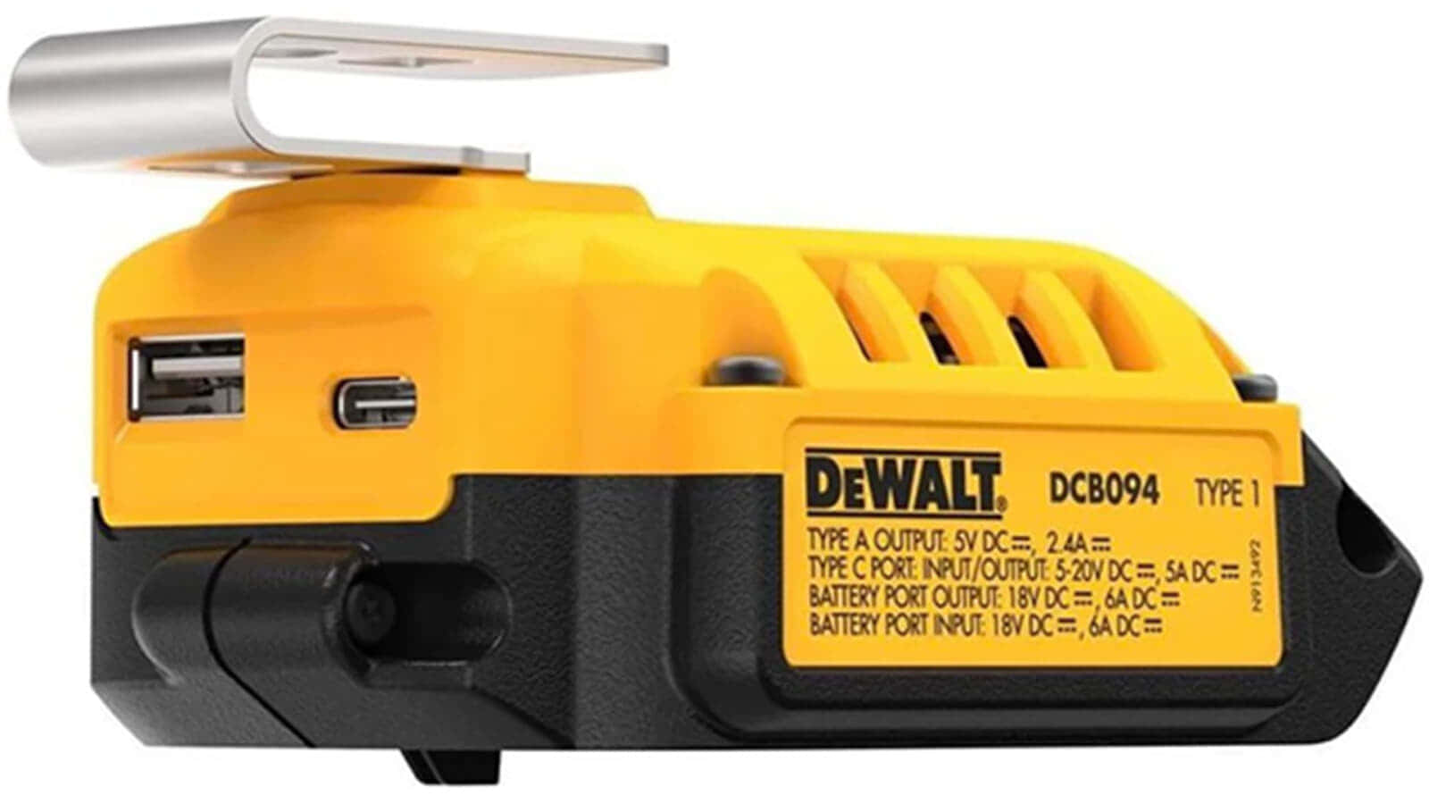 DeWALT DCB094 USB-C対応アダプタ、充電式工具を一変させるゲームチェンジャーの一角 ｜ VOLTECHNO