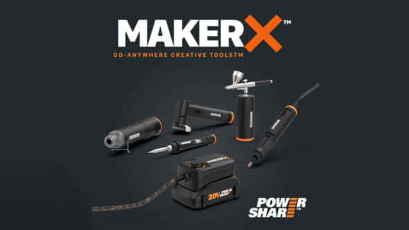 高儀 WORX MAKER Xシリーズを展示、はんだごてやエアブラシを揃える4品種 ｜ VOLTECHNO