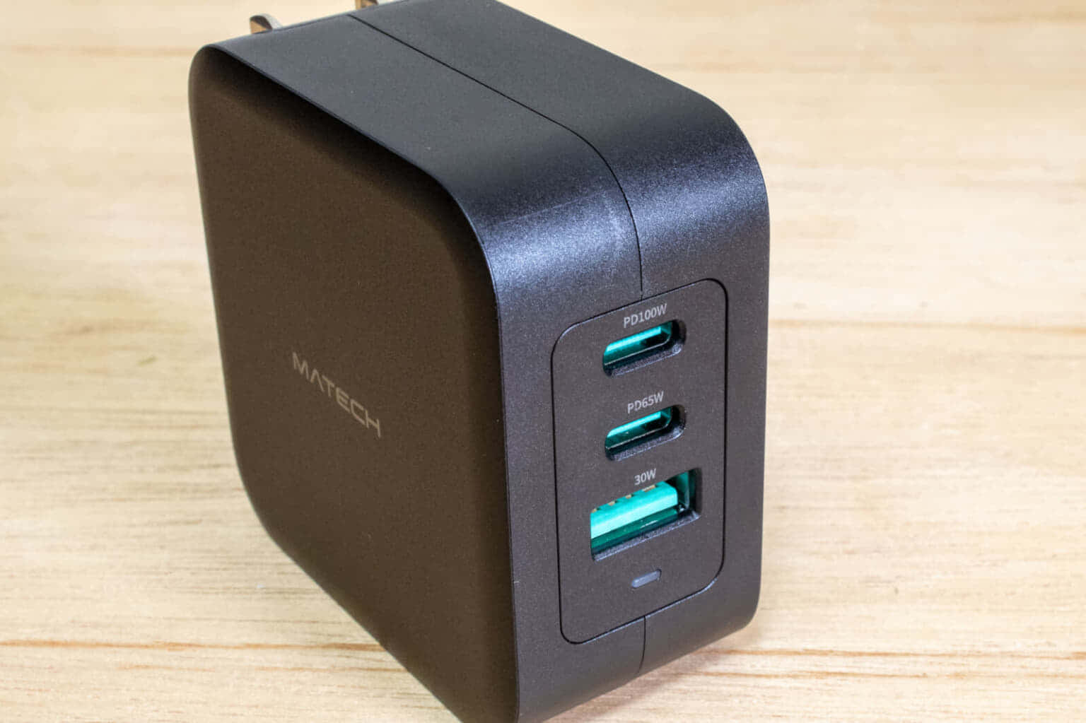 MATECH Sonicharge 100W Pro、3口＋PPS搭載のUSB PD充電器を試す！ ｜ VOLTECHNO