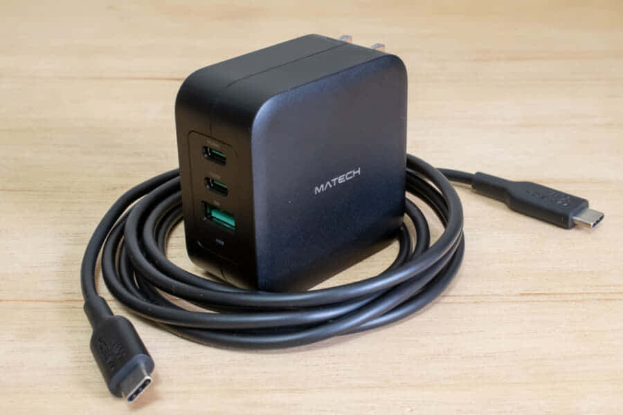 MATECH Sonicharge 100W Pro、3口＋PPS搭載のUSB PD充電器を試す！ ｜ VOLTECHNO