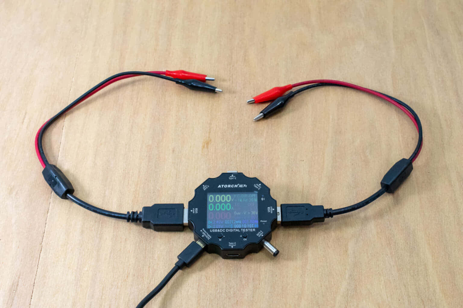 ATORCH USBテスタ UD18レビュー、USB以外の電力測定にも対応できるUSBテスタ ｜ VOLTECHNO