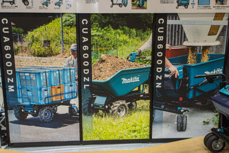 マキタ CU600Dシリーズ 充電式運搬車を発売、4輪式の最大荷重300kg対応モデル ｜ VOLTECHNO