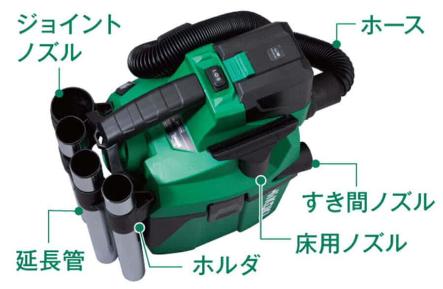 HiKOKI RP18DA コードレス集じん機を発売、排気がキレイで軽量なコードレスモデル ｜ VOLTECHNO