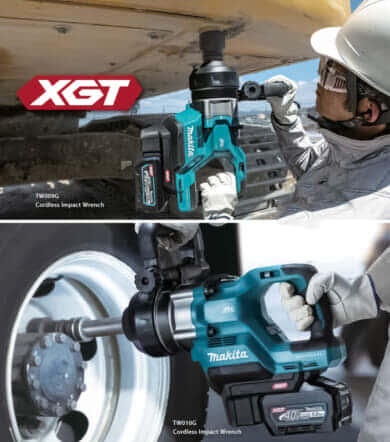 Makita TW009G/TW010G Cordless Impact Wrenchを発表、最大締結トルク3,150N･mのメガインパクトが ...
