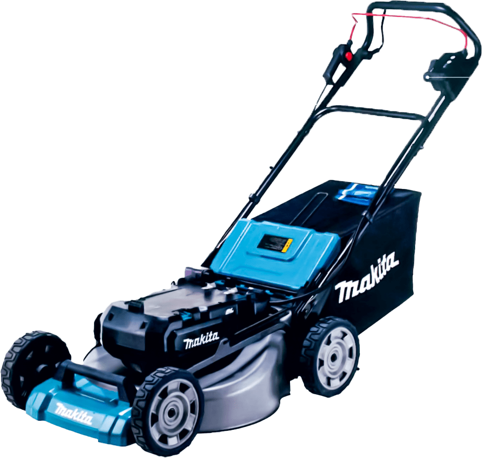 マキタ MLM466D 充電式芝刈機を発売、物前方傾斜+刃物回転加速性向上+電気ブレーキ ｜ VOLTECHNO